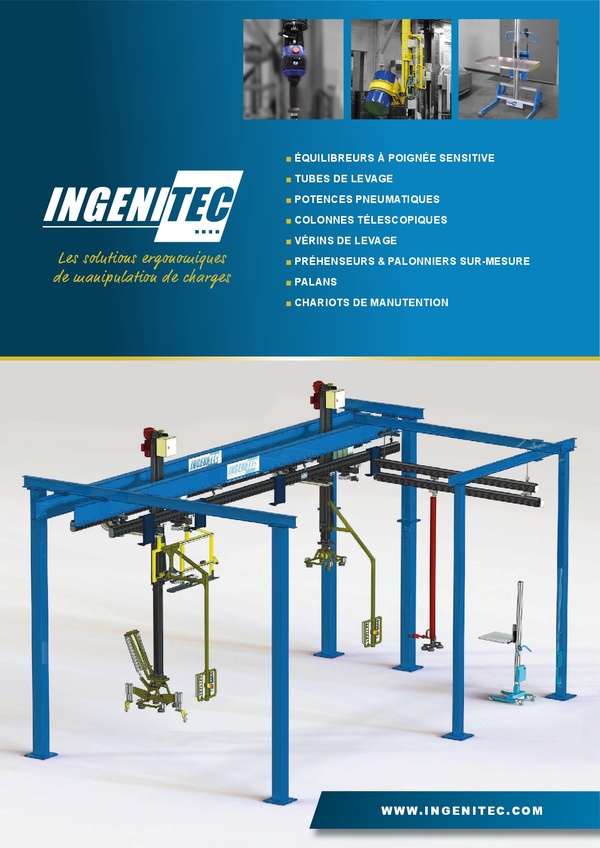 Folleto de presentación de INGENITEC